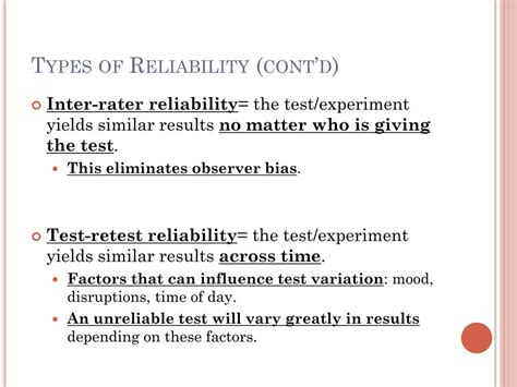 Test Reliability And Validity Defined Daxmaximum