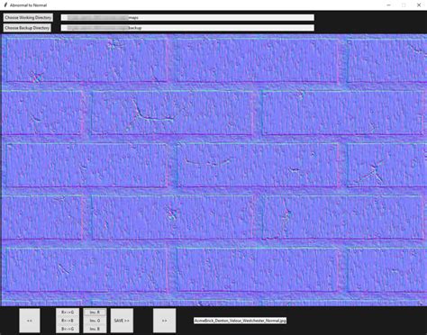Normal Map Channel Inversion And Swap Application Anton Vasilescu