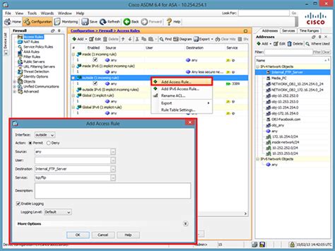 Cisco Firewall ASA PIX Granting Access To An FTP Server PeteNetLive