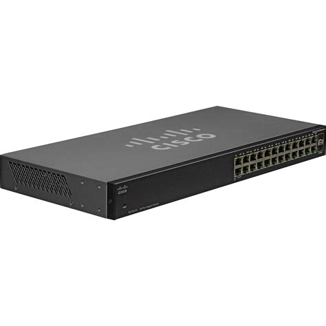 Cisco SG100 24 24 Port Gigabit Unmanaged Small SG100 24 NA B H