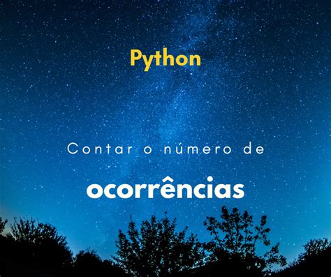 Como Contar O Número De Ocorrências Em Uma List Em Python