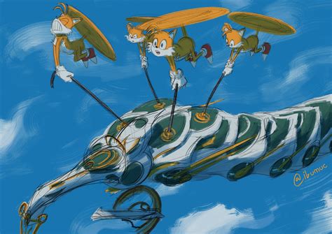 Tails Sonic And More Drawn By Ibumuc Danbooru