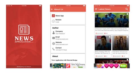 10 best ios news app templates medianic