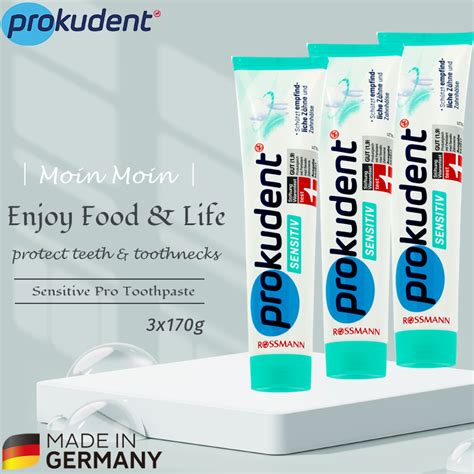 Prokudent Sensitive Pro Toothpaste Bundle 3 Against Teeth And Gum