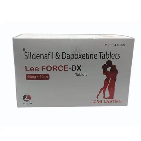 Sildenafil Dapoxetine Tablets At ₹ 1950box In Ambala Id 2851078901030