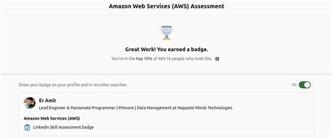 Aws Awscertified Programming Linkedinskillassessment Er Amit Anand