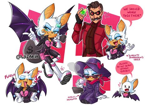 Rouge The Bat Dr Eggman And Jim Carrey Real Life And More Drawn By Wizaria Danbooru