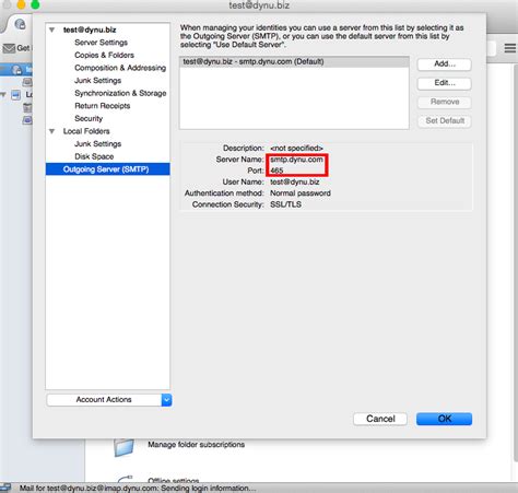 Thunderbird For Mac Email Client Configuration