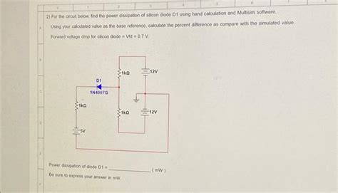 Solved Asked To Build Circuits Using Multisim So We Can See