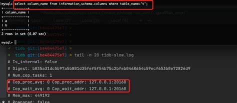 Read `informationcolumns` Will Produce Cop Request · Issue 36496