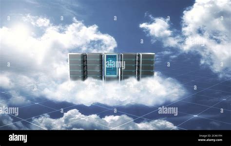 Internet Cloud Server Concept Stock Photo Alamy