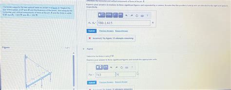 [solved] Determine The Horizontal And Vertical Com Solutioninn