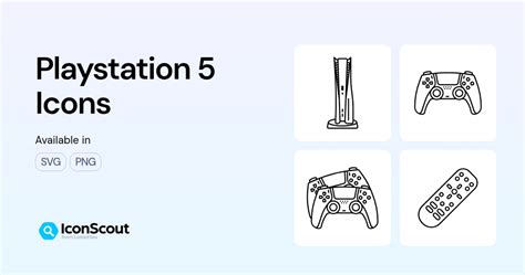 Playstation 5 Icons Free Download In Svg Png