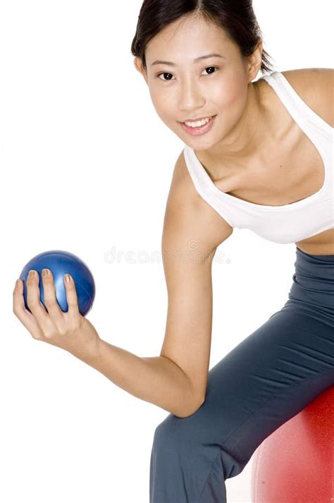 Bicep Curl Stock Photo Image Of Bodybuilder Defined Deltoids