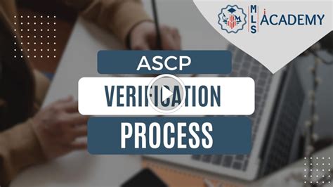 Ascp Verification Process Secure Your Certification