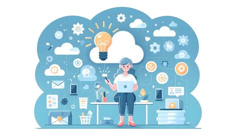Premium Photo Cloud Computing Innovation A Candid Look At A Cloud