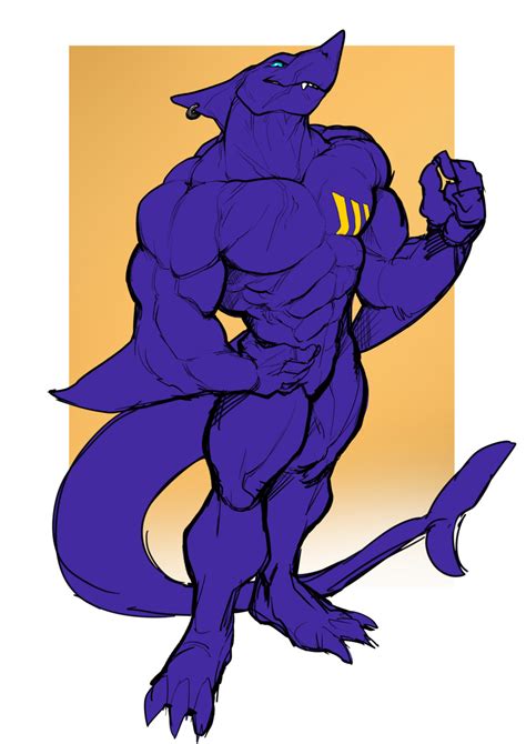 Rule 34 Anthro Earrings Engis Trencalos Furry Goo Creature Male