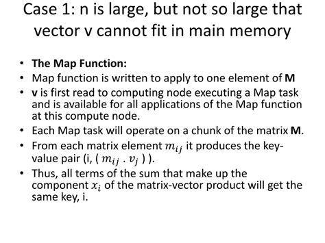 PPT Matrix Vector Multiplication By MapReduce PowerPoint Presentation ID