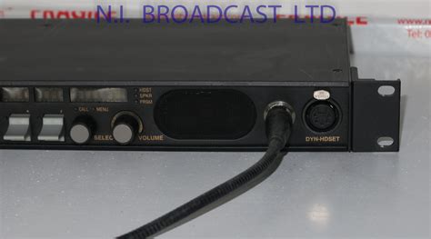 Telex Rts Kp L Lever Button Channel Intercom Panel With Mic N I Broadcast Ltd