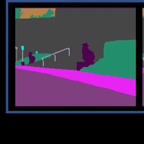 Shows How The Static Segmentation Map Is Obtained From The Cityscape Download Scientific