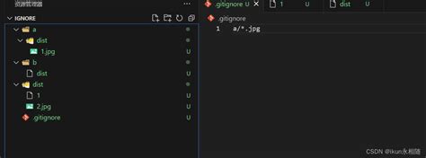 gitignore的匹配规则（全） gitignore文件规则 csdn博客