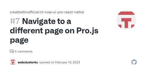 Navigate To A Different Page On Pro Js Page Issue Creativetimofficial Ct Now Ui Pro React