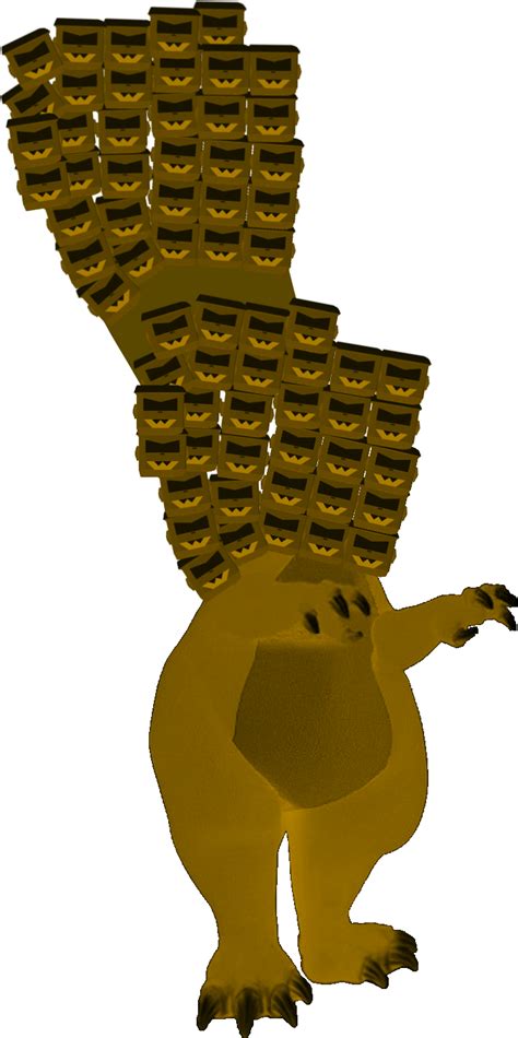 67 Headed Demon Barney By Del33333 On Deviantart