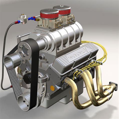 D Small Block V Engine