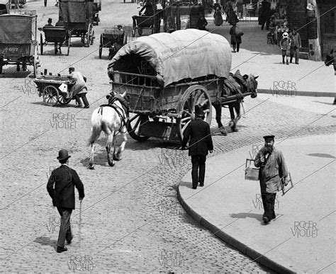 Charrette Paris Vers 1900