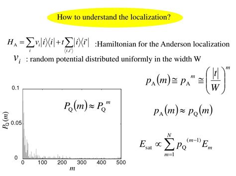 Ppt Frequency Dependence Of Quantum Localization In A Periodically Driven System Powerpoint