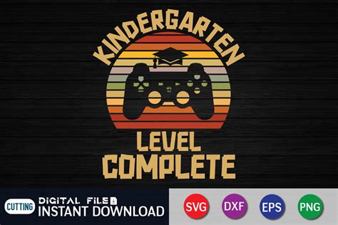Kindergarten Level Complete Svg By Funnysvgcrafts Thehungryjpeg