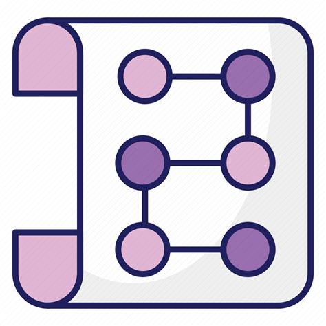 Sitemap Flowchart Flow Diagram Hierarchy Algorithmicons Icon