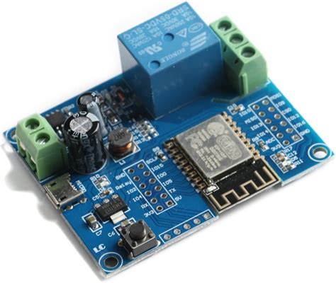 Amazon ESP8266 WiFi Single Channel Relay Module AC DC Power Supply