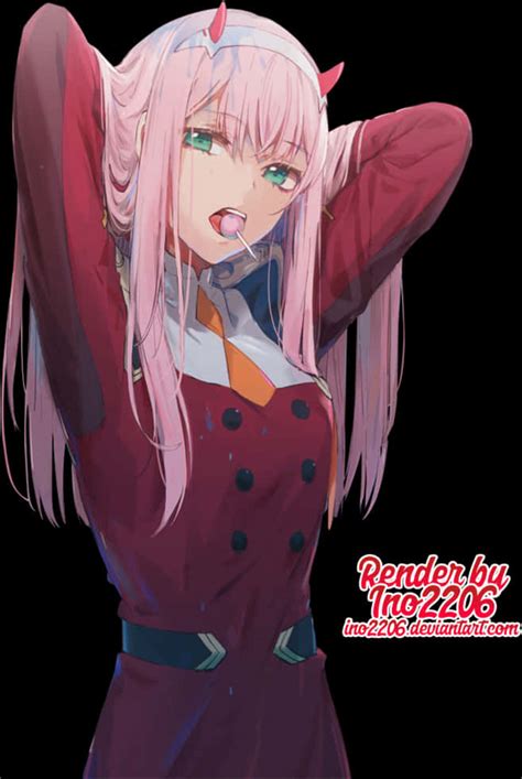 Download Zero Two Stretching Pose