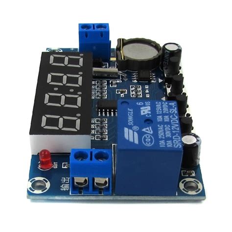Clock Controller Module 12v Timer Control Time Switch 24h Three Sets