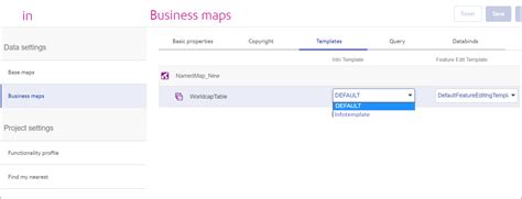 Information Templates Are Not Being Saved For A Project In Spectrum