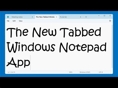 Microsoft Updates Windows Notepad App With These New