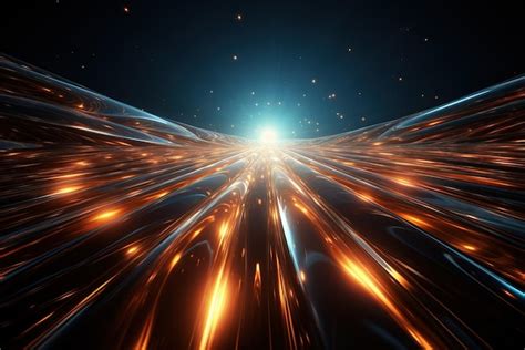 Premium Photo Light Data Tranfer Artificial Intelligence Network Background Technology