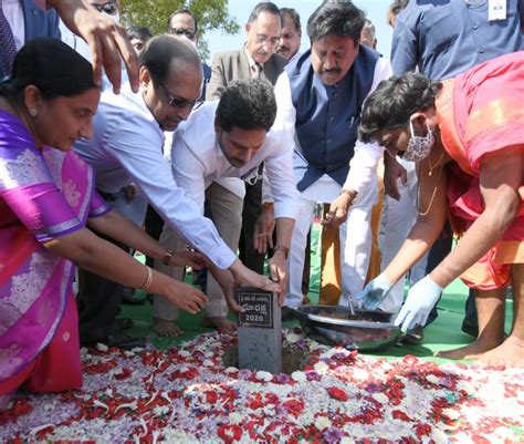 Ap Cm Ys Jagan Launches Historic Land Resurvey Project Ysr Congress Party