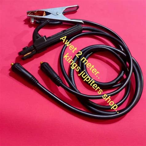 Promo Awet Set Kabel Konektor Las Tang Stang Masa Las Penjepit Kabel Las Set Diskon Di