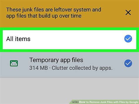 How To Remove Junk Files With Files By Google Steps