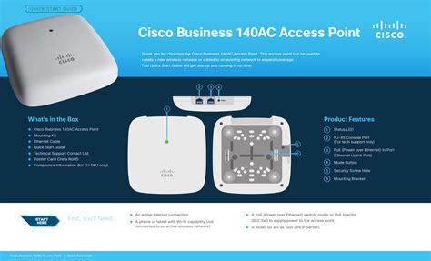 Cisco Business 140ac Access Point User Guide