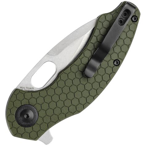 Kizer Cutlery Mini Roach Linerlock Pocket Knife Od Green Kiv3477c1