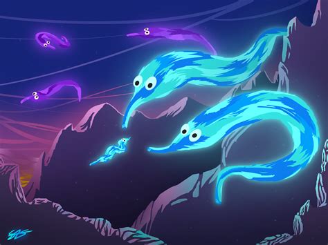 Artstation Worm Animation