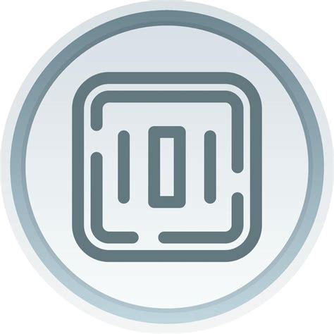 Center Alignment Linear Button Icon 37838393 Vector Art At Vecteezy