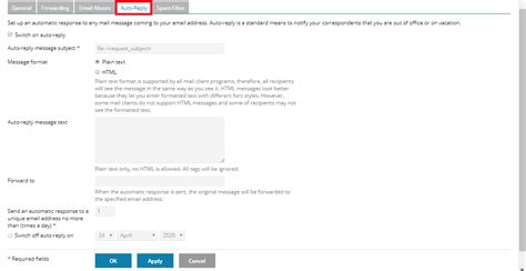 how to setup auto reply in plesk web hosting forum review