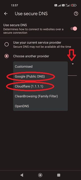 Android Google DNS Setting Guide