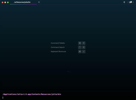 Changing To A Different MacOS Terminal For Julia General Usage Julia Programming Language