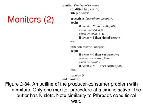Ppt Cs 423 Operating Systems Design Lecture 12 Monitors And