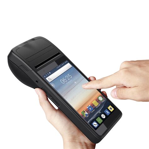 All In One Handheld Smart Device Android Wireless Handheld Android POS Terminal With Integrating